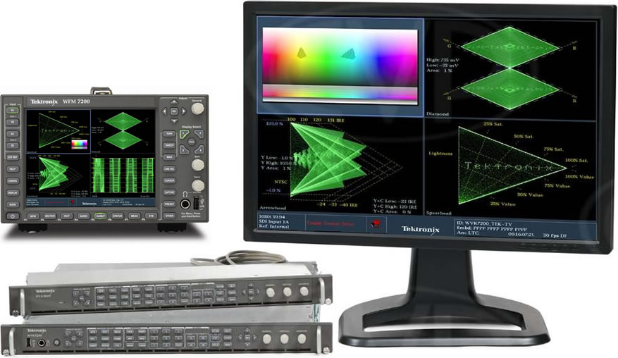 Video Test and Monitoring Equipment, Waveform Monitors | Telestream